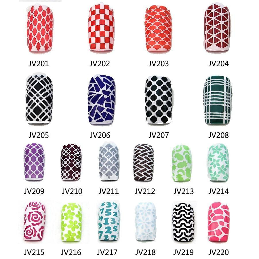 Printable Nail Stencils Printable World Holiday